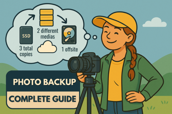 Back Up Your Photos and Lightroom Catalog: Complete Guide 2025